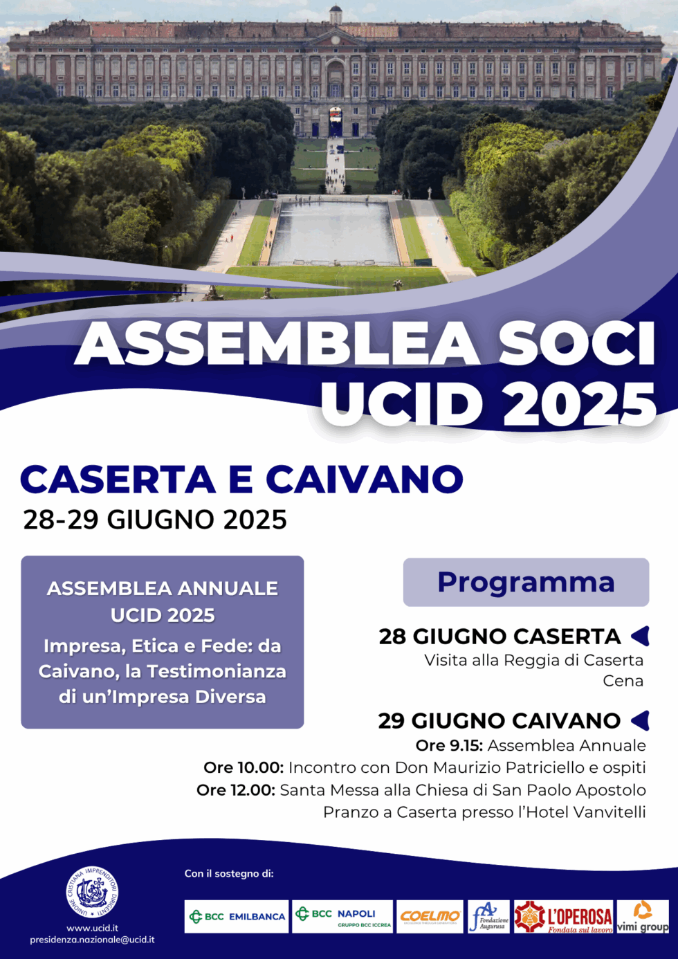 Assemblea UCID Nazionale 29 giugno 2025 a Caivano | UCID - Unione ...