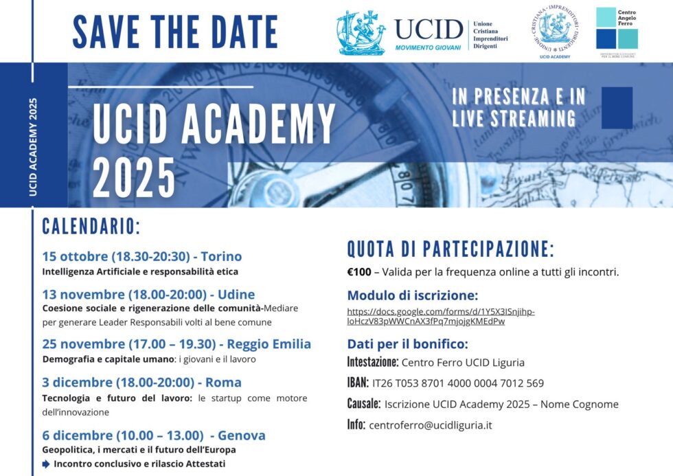 UCID - Unione Cristiana Imprenditori Dirigenti